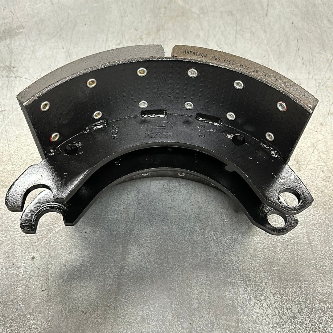12.25 x 7.5 New Lined Air Brake Shoe Kit for Dexter Axles, 4591DX, One ...