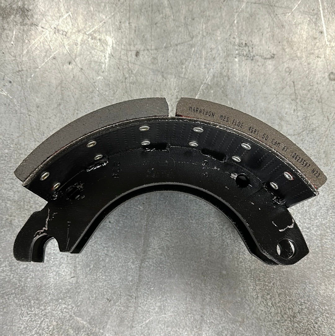 12.25 x 7.5 New Lined Air Brake Shoe Kit for Dexter Axles, 4591DX, One ...