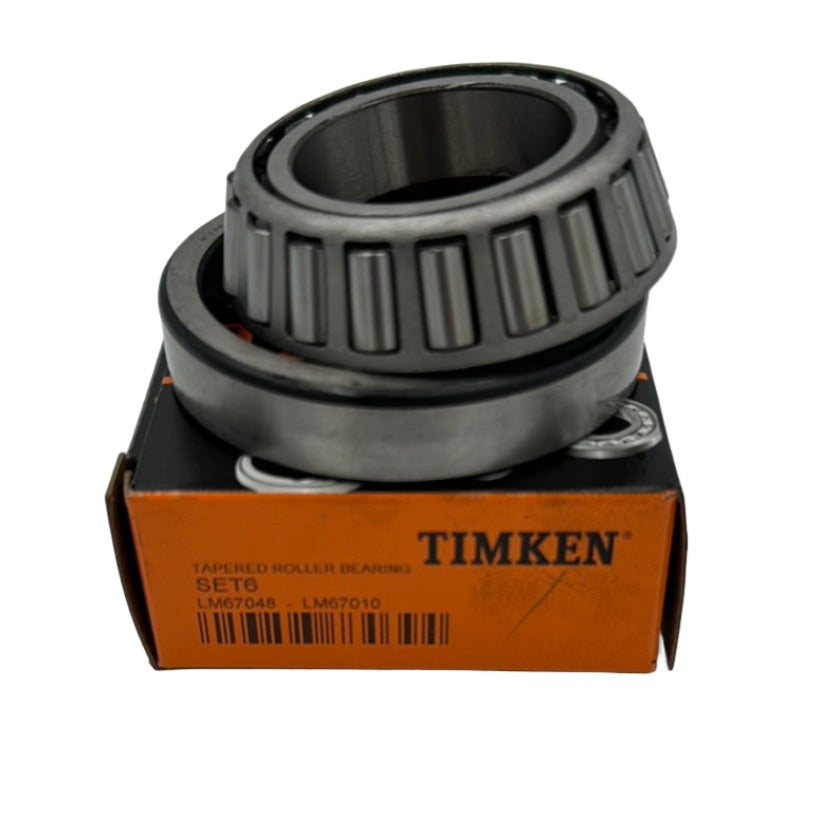 Timken SET6 - LM67048 Bearing / LM67010 Race – Brakes 4 Trailers