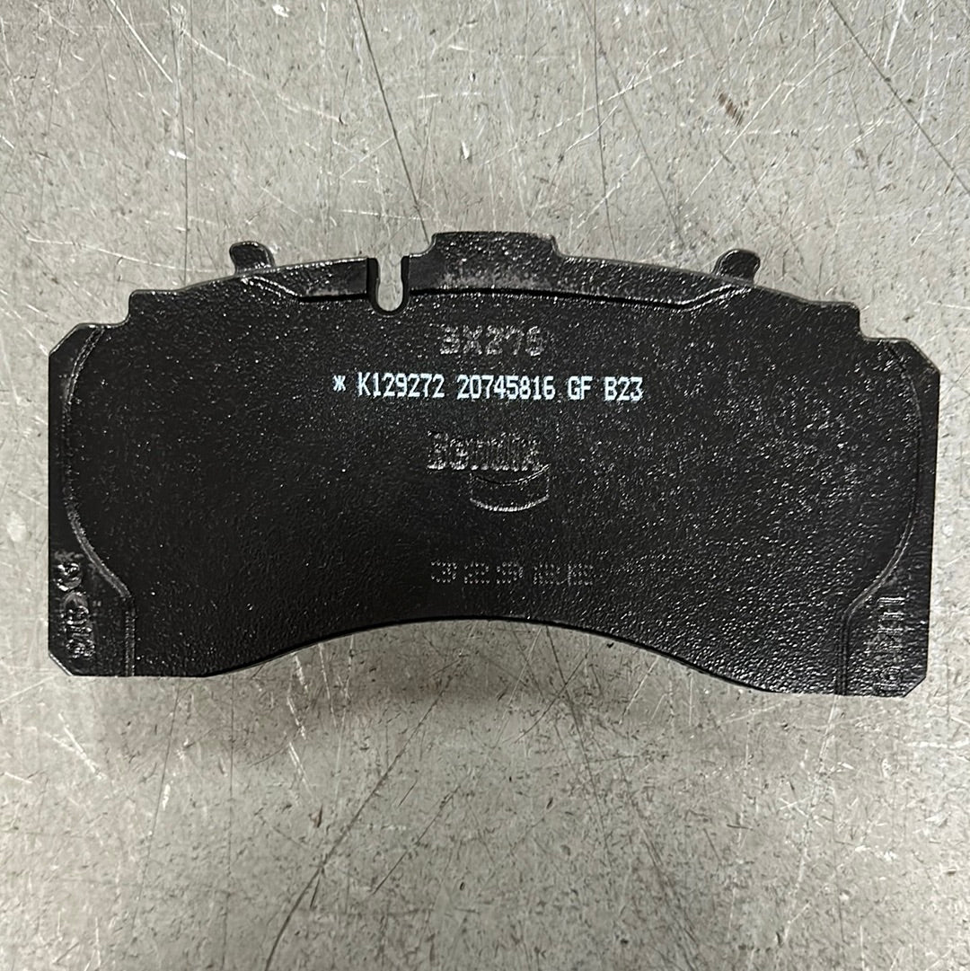 K129276 Genuine Bendix Air Disc Brake Pads, ADB22X, Axle Set of Pads a ...