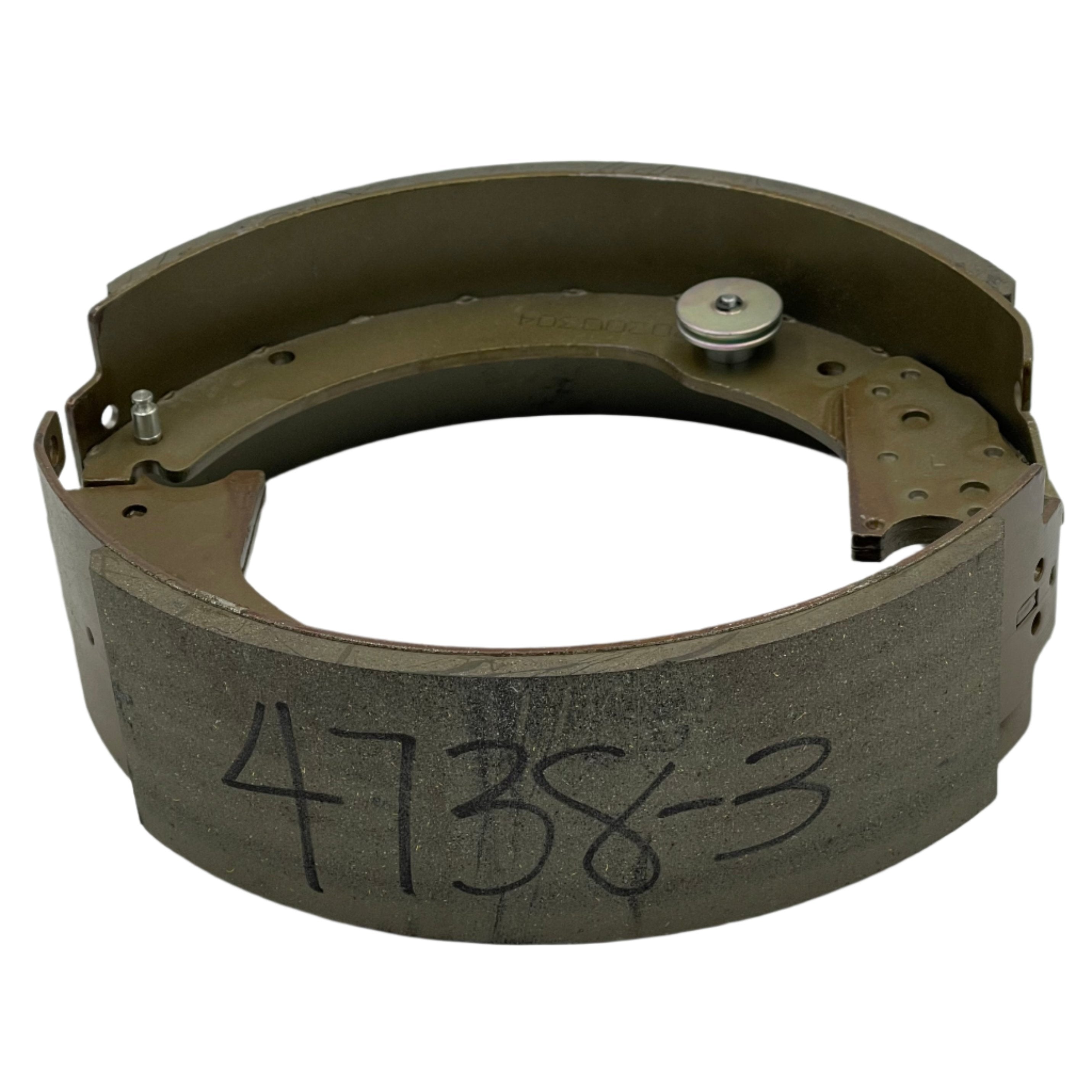 4738-3 Rockwell American 10k Electric Brake Shoe Set, 12-1/4 x 3-1/2 ...