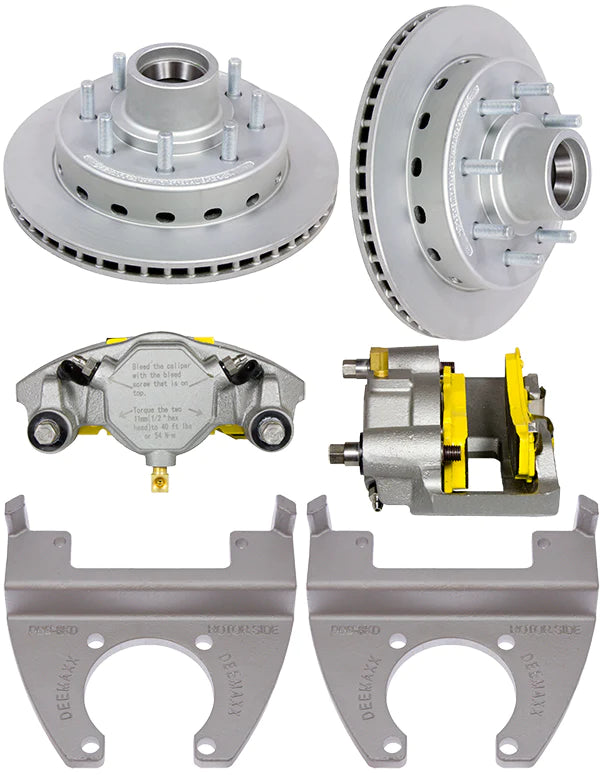 DeeMaxx Disc Brake Kit, 8K, Integral Hub and Rotor, Axle Kit, DBI-8KD9 ...