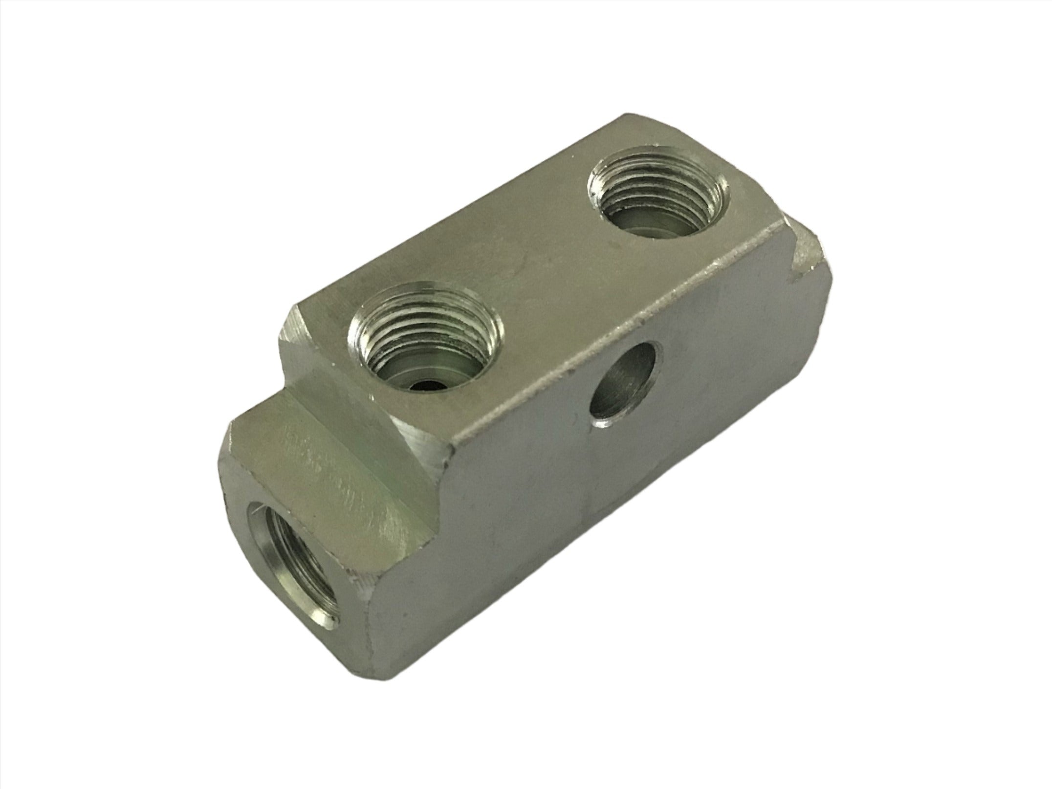 Brake Line 4 Way Block 3/16-24 – Brakes 4 Trailers