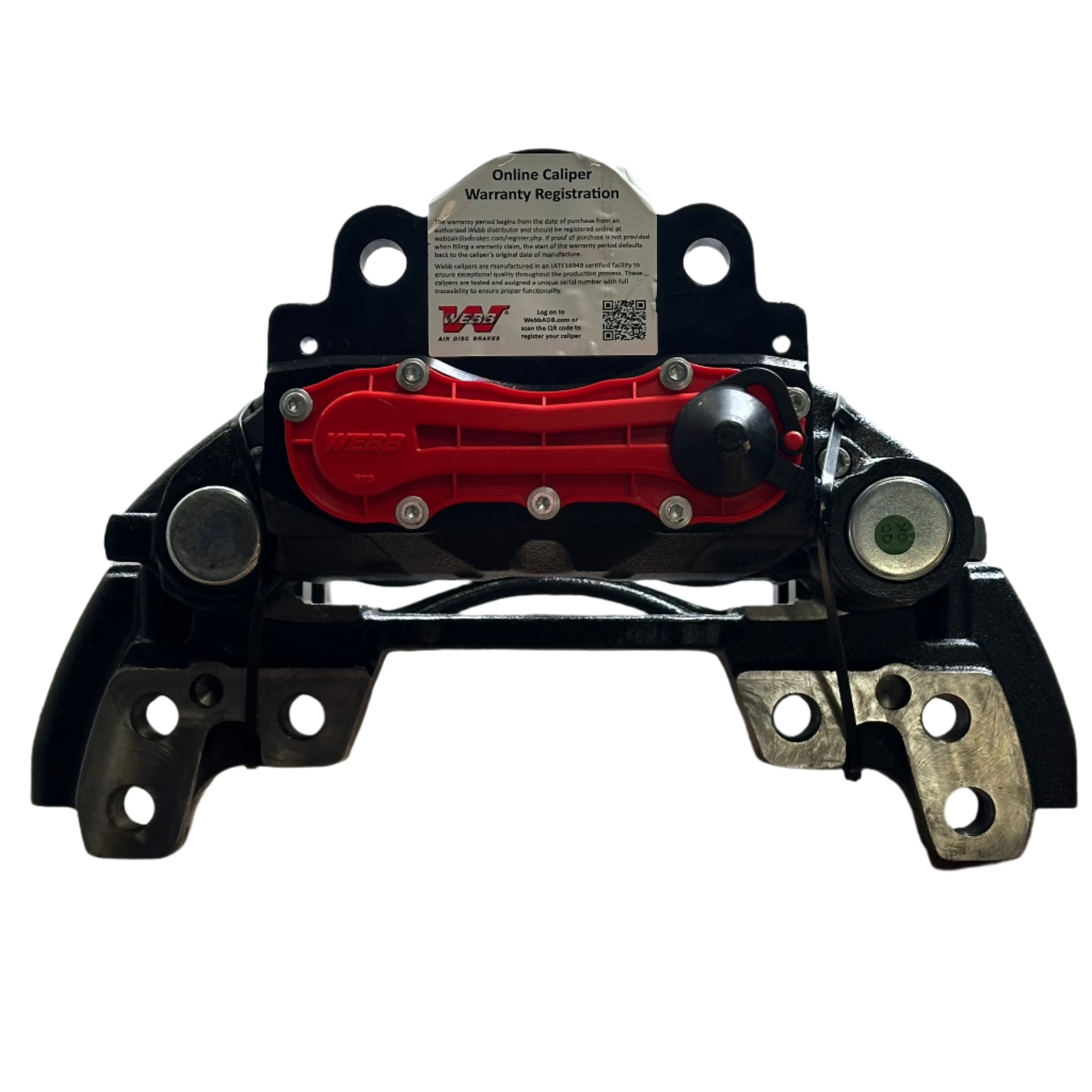 Air Disc Brake Caliper, Webb BR4400-40 replaces Bendix Air Disc Brake ...