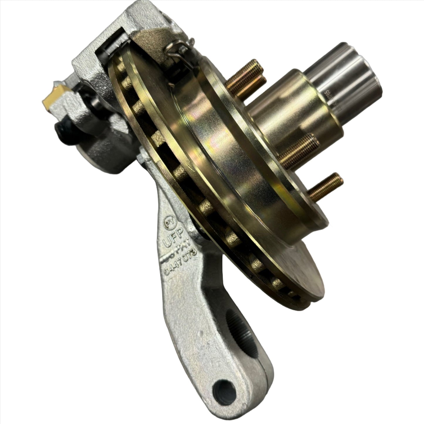 Genuine Dexter / UFP Loaded Torsion Spindle Arm 3.7K Zinc W/Caliper an ...