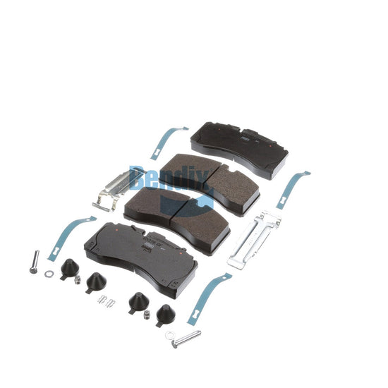 K129276 Genuine Bendix Air Disc Brake Pads, ADB22X, Axle Set of Pads a ...